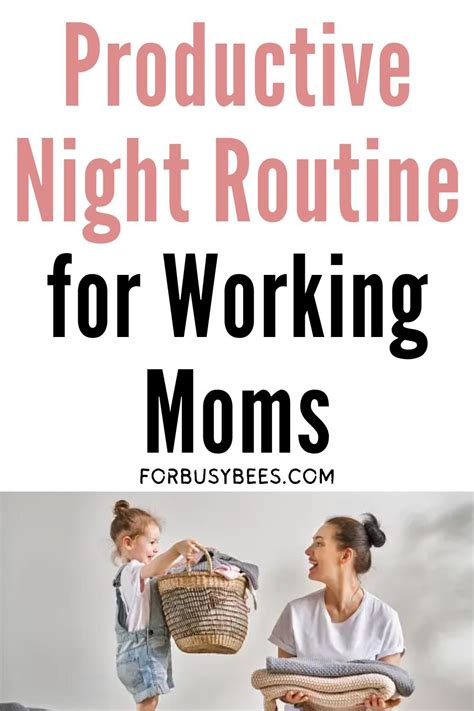Real daily routine for working moms for busy bee s – Artofit