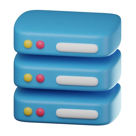Premium Photo 3d Server Illustration
