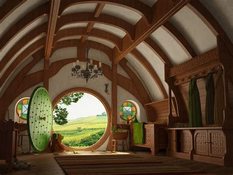 The Hobbit Nature The Lord Of The Rings The Shire Door Bag End Hd