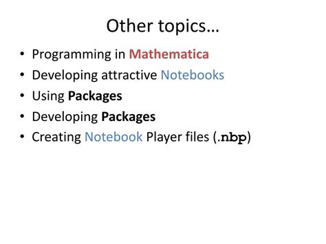 Ppt Introduction To Mathematica Powerpoint Presentation Free