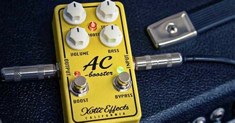 Xotic Apresenta Nova Versão Do Pedal Ac Booster “crocante Quente E