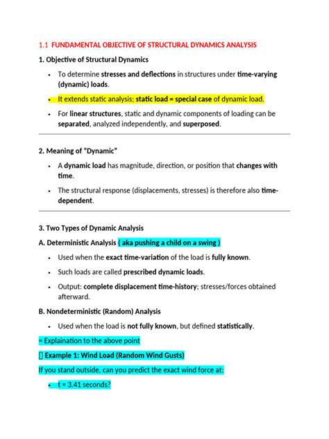 Structural Dynamics Book Study Pdf Force Finite Element Method