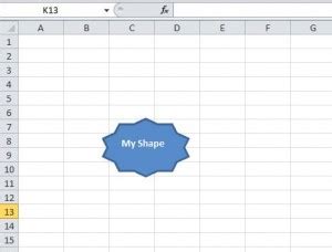 Excel 2010 VBA Lesson 26 Adding And Manipulating Shapes Learn Excel VBA Online Step By Step