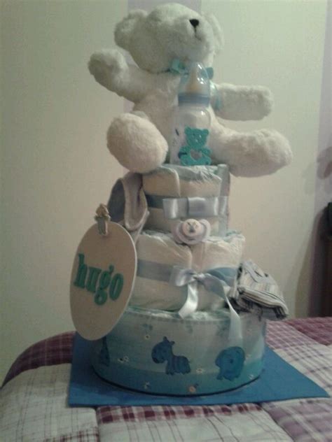 Pin By Sara Lopez On Tartas Del Cumple Marcos Diaper Cake Diaper Cake