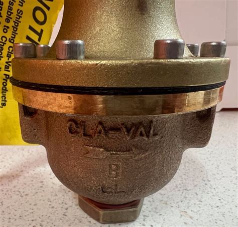 Cla Val Crd Pilot 38 30 300 Psi Range Pressure Reducing Control