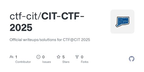 Github Ctf Citcit Ctf 2025 Official Writeupssolutions For Ctfcit 2025