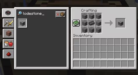 Lodestone Minecraft Crafting Recipe Shockbyte