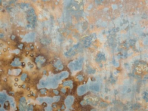 Rusty Metal Texture With Patina