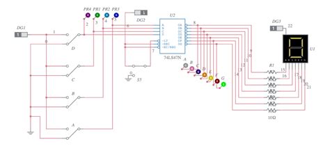 223 74ls47 Ssd Driver Multisim Live
