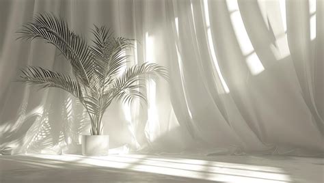 Premium Photo Display Product Against Blurred Background White Studio