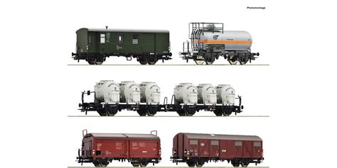 RO6600018 6-piece set: Freight train, DB