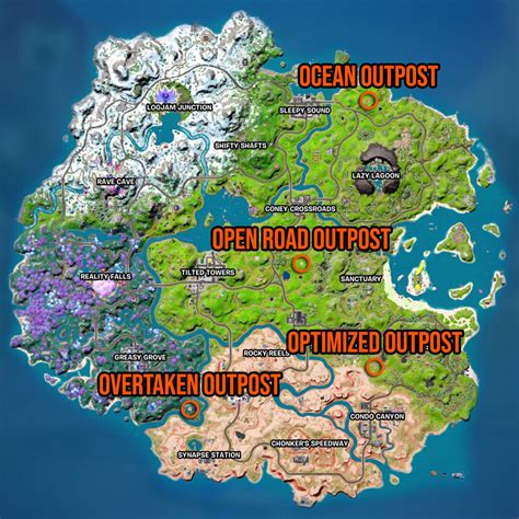 Where To Find Fortnite Io Outposts Gamesradar