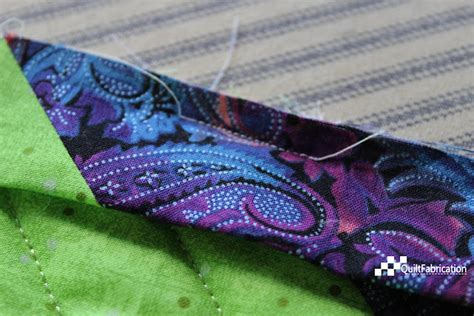 Matching Angled Binding