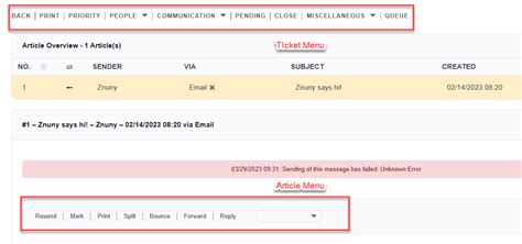 View Ticket Details — Znuny Documentation