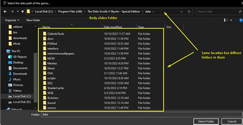 Bodyslide Cbbe 3ba Presets Not Working Technical Support Skyrim