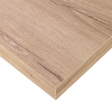 Plan De Travail Konnecto Assemblage Facile Chêne Tokyo 188x65x38cm