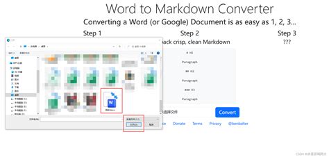 如何将其他格式的文件转换成markdown格式 ppt转markdown csdn博客