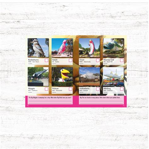 Australian Adventure Passport — Road Trip Games And Car Activities
