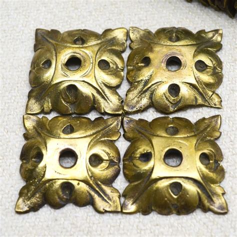 Antique Brass Rosettes Etsy