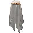 Treasure Gurus White Arabian Sheik Wrap Hat Head Scarf