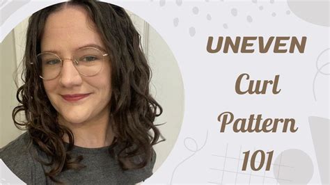 When Your Wavy Hair Has An Uneven Curl Pattern - YouTube