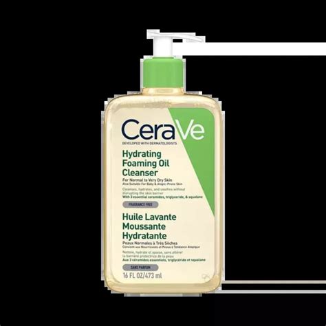 Cerave Hydrating Foaming Oil Cleanser