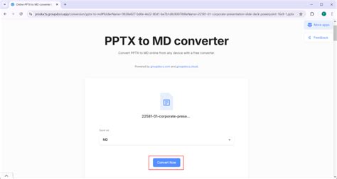 How To Convert Powerpoint To Markdown Format
