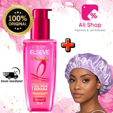 Sérum Elseve Liso Dos Sonhos 100ml Shopee Brasil