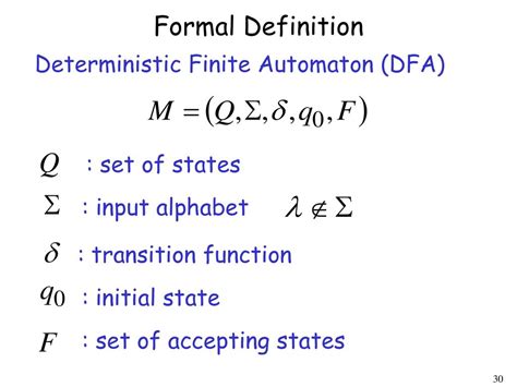 deterministic finite automata and regular languages ppt download