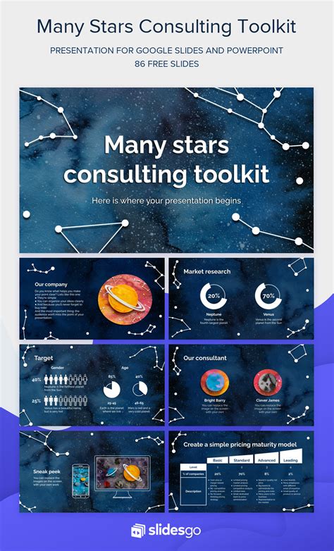 Many Stars Consulting Toolkit Google Slides Ppt Template Artofit