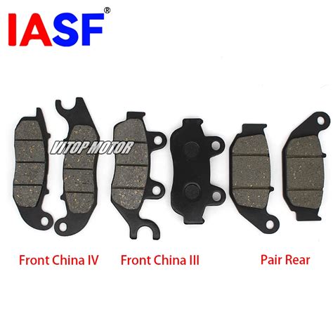 Pastillas De Freno Delanteras Y Traseras Para Motocicleta Iasf Para Honda Cbf190tr Storm Eye