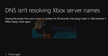 Fix DNS Isnt Resolving Xbox Server Names
