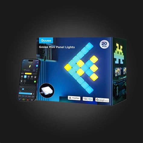 Govee Mini Panel Lights 10pcs Gamers • გეიმერს