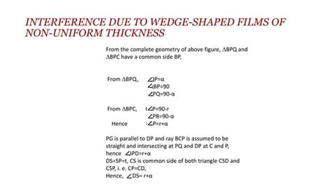 Interference And Diffraction Pptx