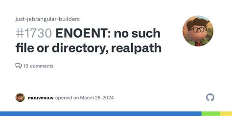 Enoent No Such File Or Directory Realpath · Issue 1730 · Just Jeb