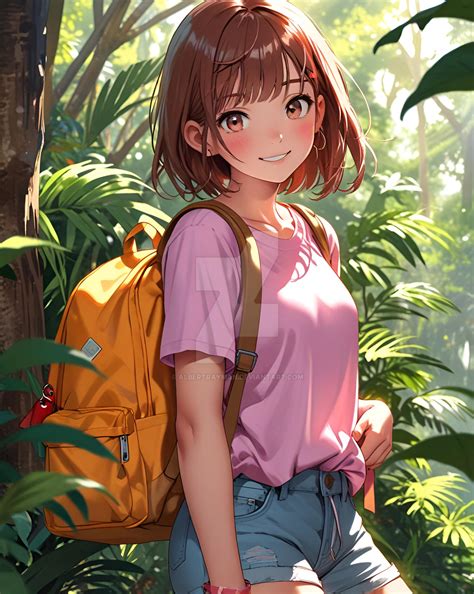 Dora The Explorer Anime Style 7 By Albertrayman On Deviantart