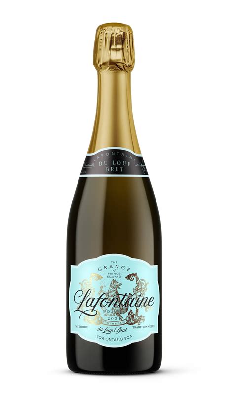 2021 Lafontaine Du Loup Brut — Grange Of Prince Edward Winery
