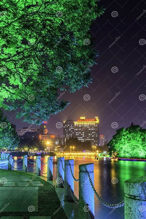 Haohe River At Night Editorial Image Image Of Area Asia 82132450