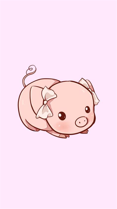 Kawaii Pig Wallpapers 4k Hd Backgrounds On Wallpaperbat