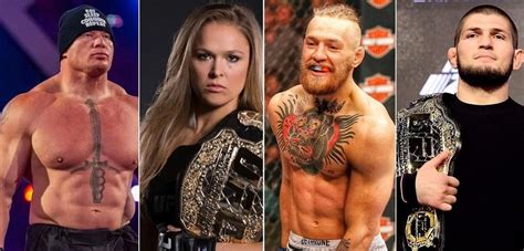 ۸ نفر از ثروتمندترین مبارزان Mma تمام ادوار؛ از راندا روزی تاریخ‌ ساز تا حبیب نورماگمدوف شکست