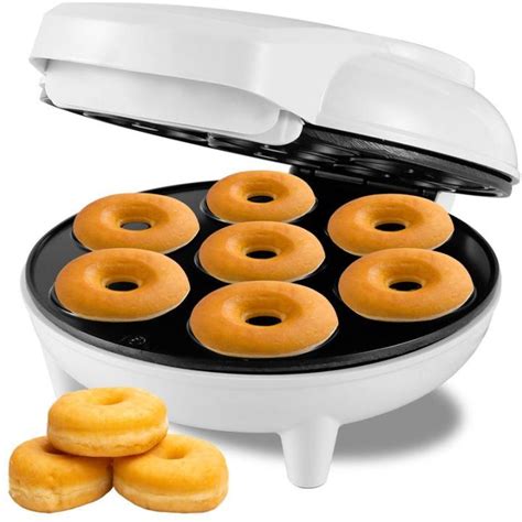 Electric Donut Maker Mini Doughnut Maker 1200w Non Stick Donut Maker Machine 7 Holes Round