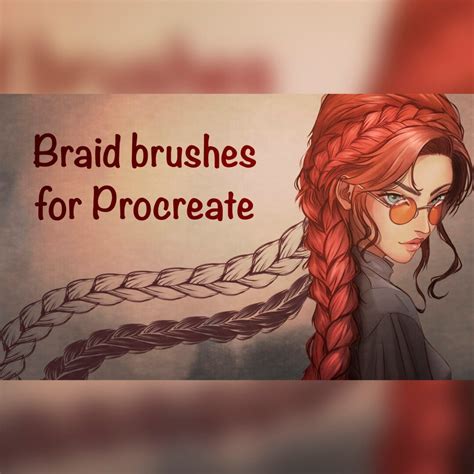 2 Free Braid Brushes For Procreate Librium