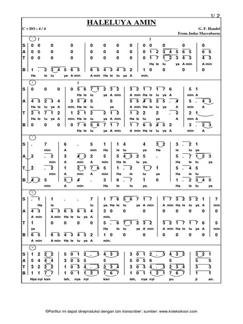 haleluya amin indonesia pdf