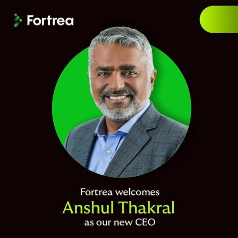 Todays The Day Anshul Thakral Is Starting As Our New Ceo Anshul