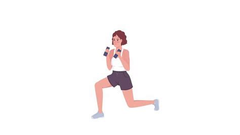 Workout Animation Stock Video Footage For Free Download
