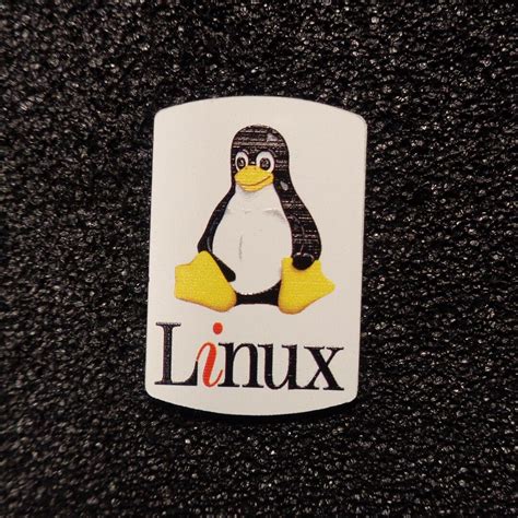 Linux Tux Logo Label Decal Case Sticker Badge [485] Etsy