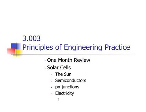 Pdf 3 003 Principles Of Engineering Practice 1 Principles Of