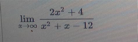 Solved Compute The Limit If The Limit Does Not Exist Type