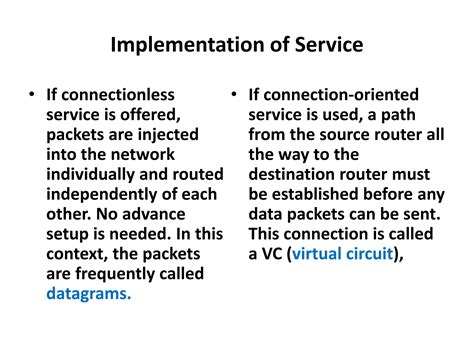 Network Layer Design Issues PPTX