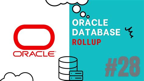 Oracle Database Tutorial 28 Rollup Youtube
